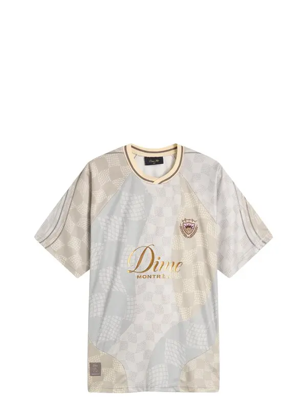 DIME Checkered Home Jersey - Cream