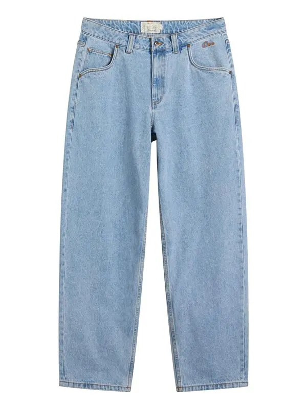 DIME Classic Baggy Denim Pants - Blue Washed