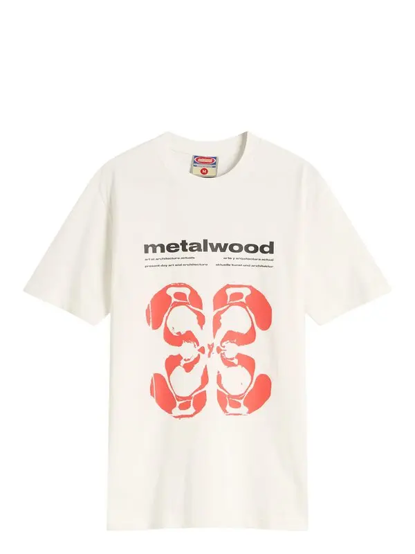 METALWOOD STUDIO Rorschach T-shirt - White