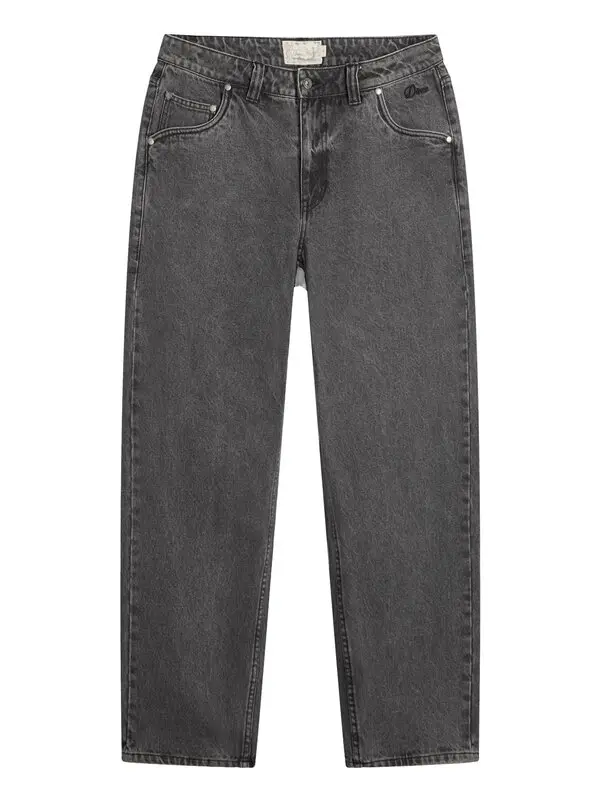 DIME Classic Relaxed Denim Pants - Faded Black