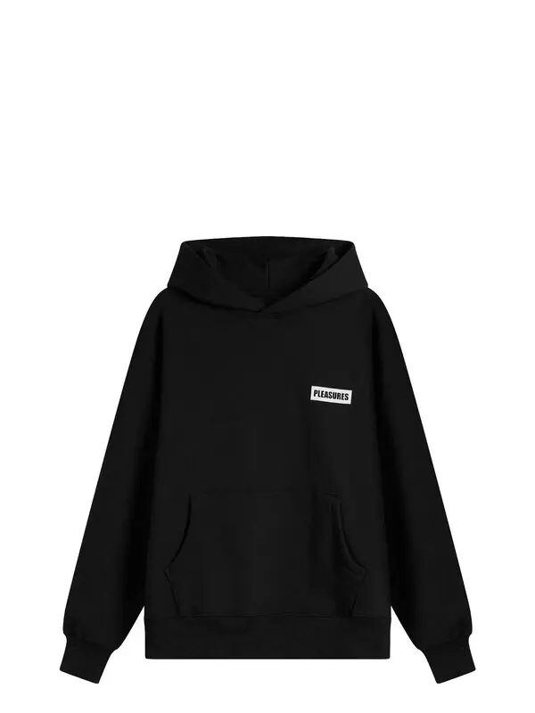 PLEASURES X Boiler Room Workman Hoodie - Black