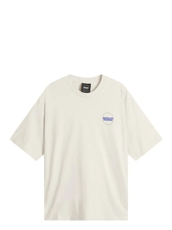 BOILER ROOM Core Logo T-shirt - Stone