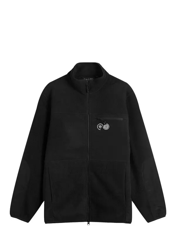 PURPLE MOUNTAIN OBSERVATORY Borg Sherpa Fleece Jacket - Black