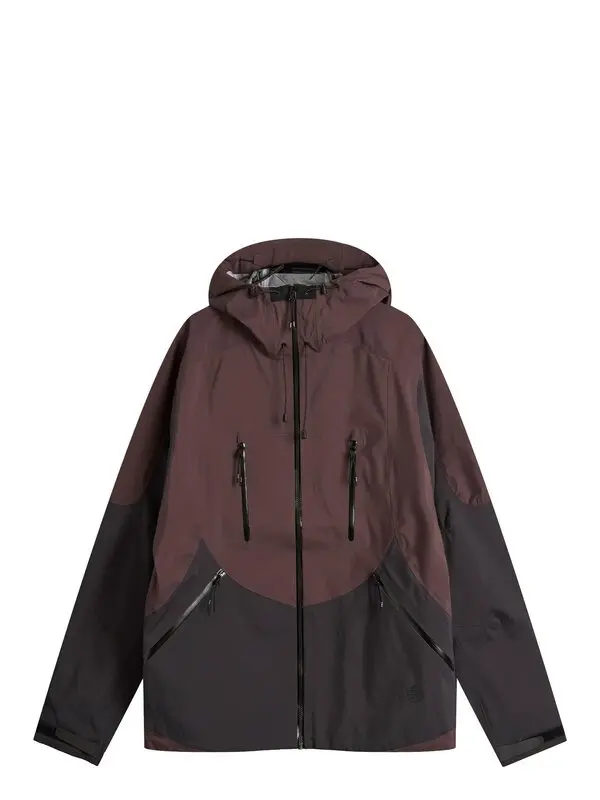 PURPLE MOUNTAIN OBSERVATORY Anvil Shell Jacket - Chocolate