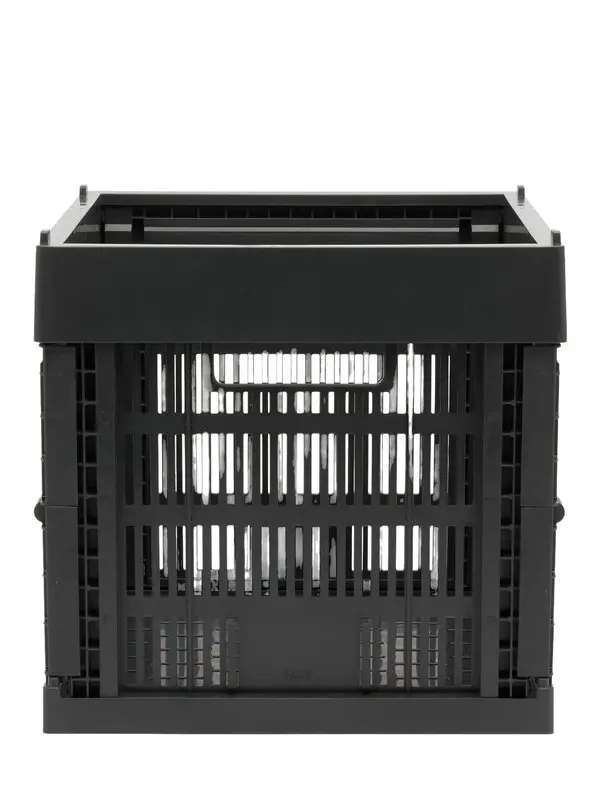 HAY Cube Recycled Crate - Charcoal
