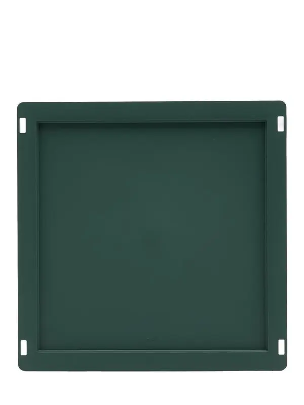 HAY Medium Square/cube Recycled Crate Lid - Dark Green