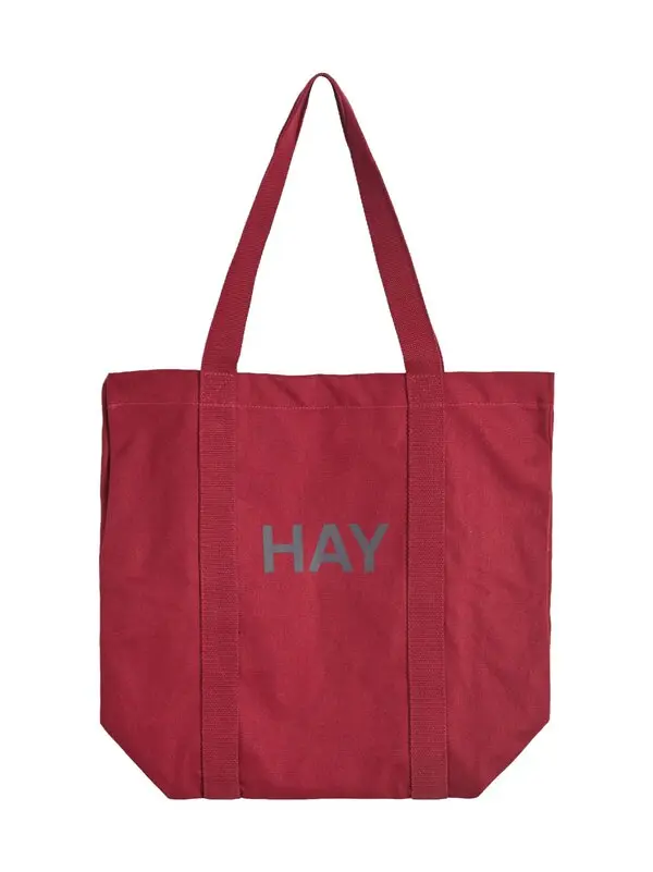 HAY Shopper Tote Bag - Burgundy