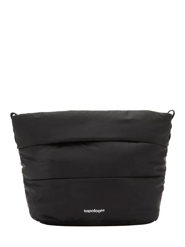 TOPOLOGIE Besace Sling Bag - Black Puffer