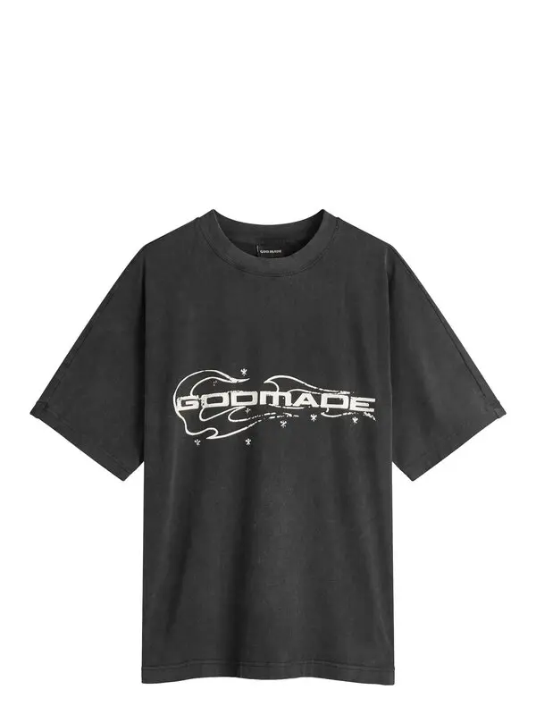 GOD MADE Spark Fire Gm T-shirt - Black