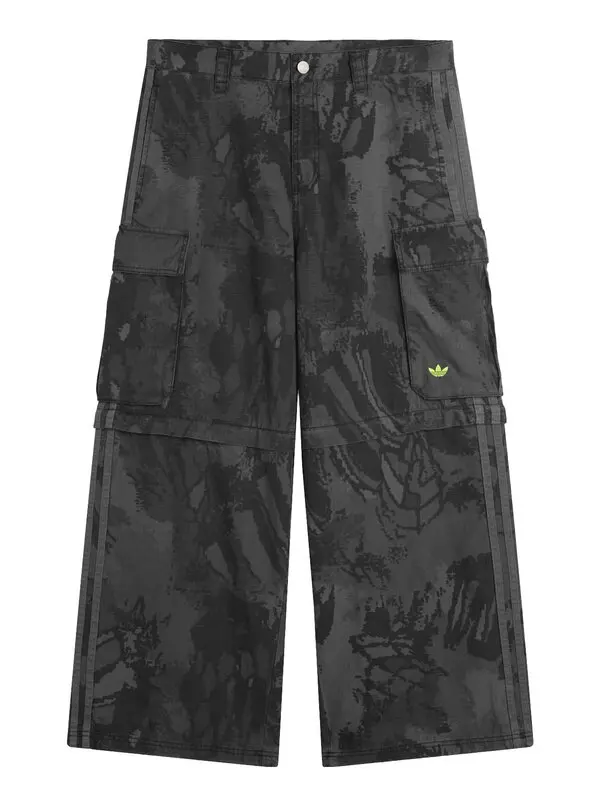 Adidas Camo Zip-off Cargo Pants - Grey Camo