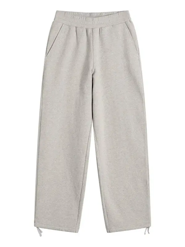 DIME Cursive Logo Sweatpants - Heather Gray