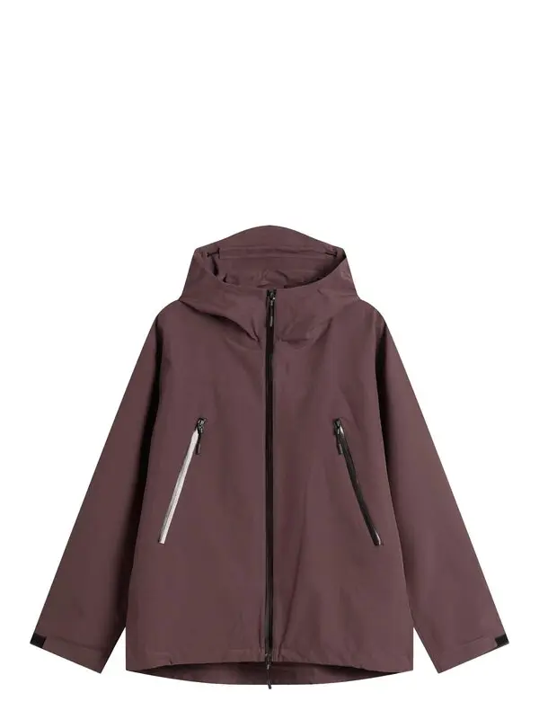 MKI MIYUKI ZOKU V3 Shell Hooded Jacket - Raisin