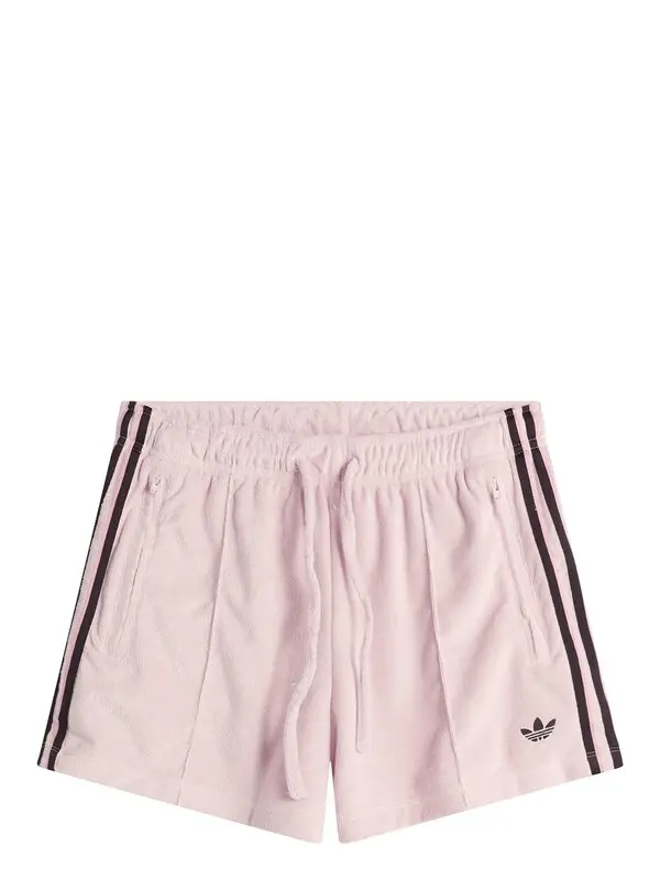 Adidas Terry Towel Shorts - Sandy Pink