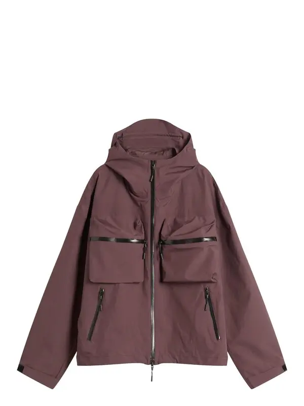 MKI MIYUKI ZOKU Shell Box Jacket - Raisin