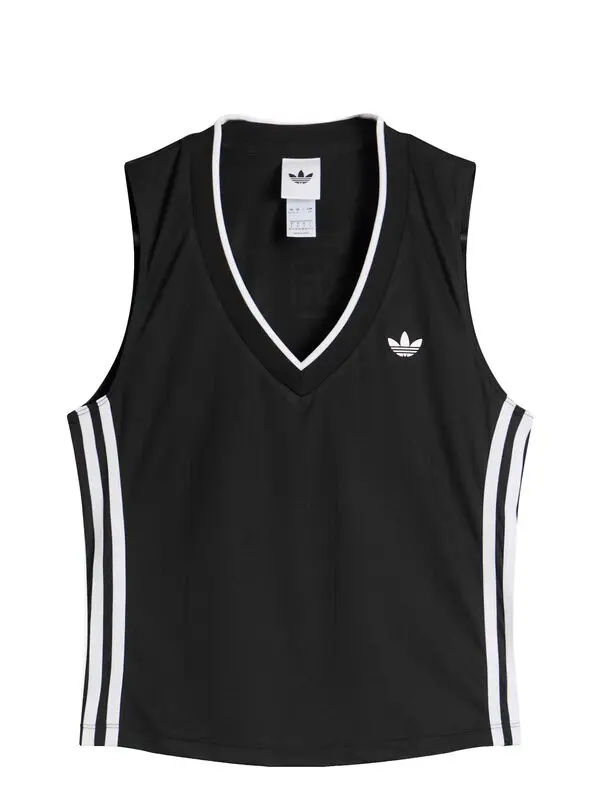 Adidas V-neck Vest - Black