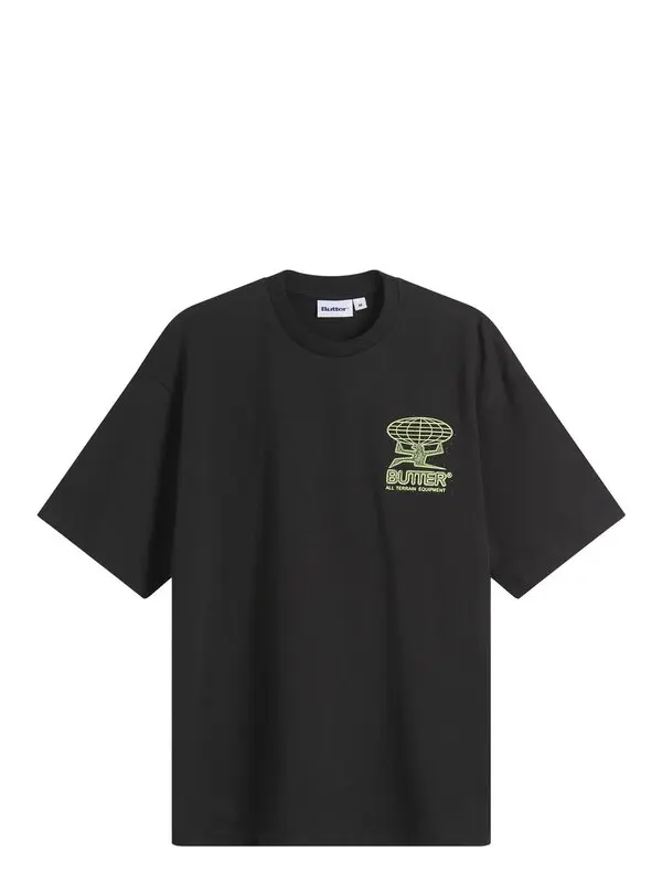BUTTER GOODS Terrain T-shirt - Black