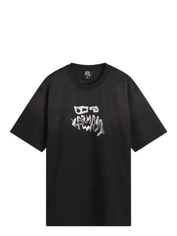 KARMA8A Chalk Imprint T-shirt - Black