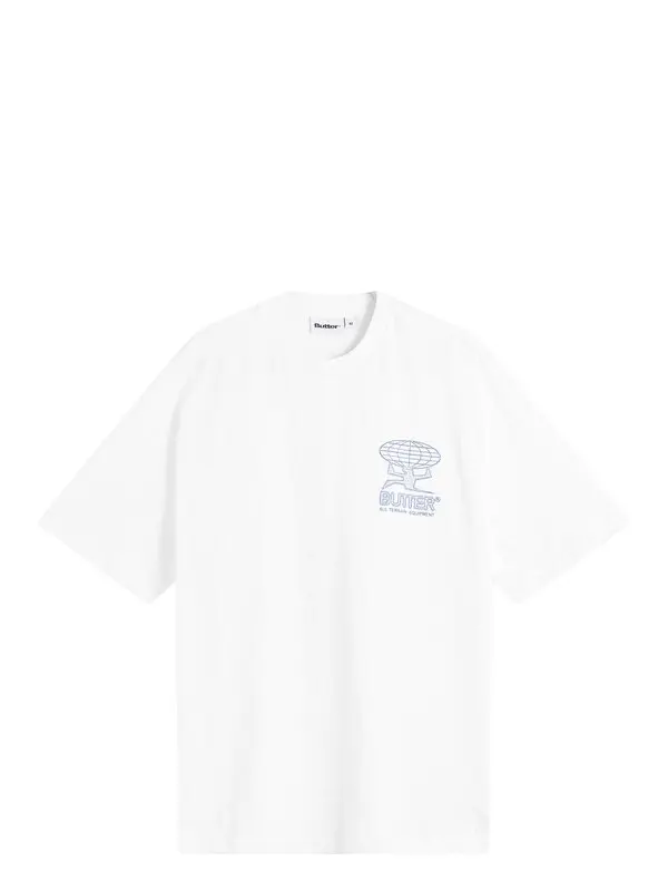 BUTTER GOODS Terrain T-shirt - White