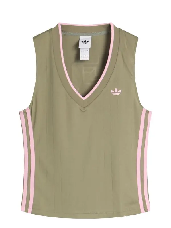 Adidas V-neck Vest - Trace Cargo