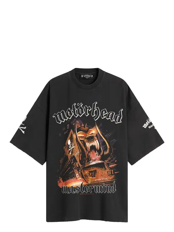 END. X Mastermind World X Motorhead Rwtd T-shirt - Black