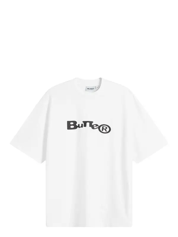 BUTTER GOODS Registered T-shirt - White