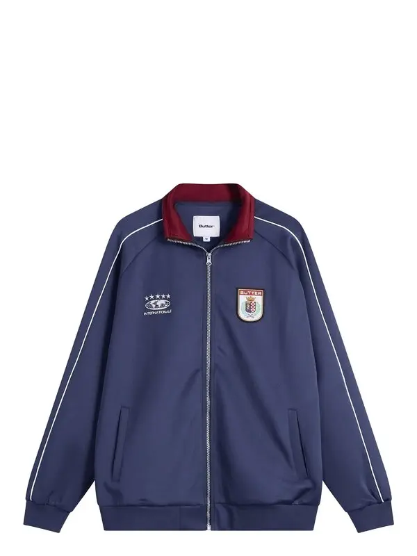 BUTTER GOODS Internationale Track Jacket - Navy