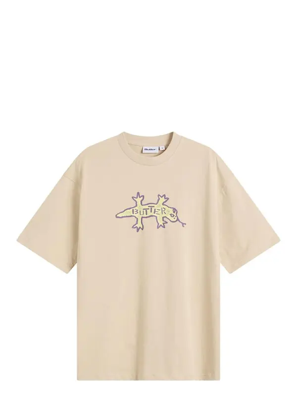 BUTTER GOODS Reptile T-shirt - Tan