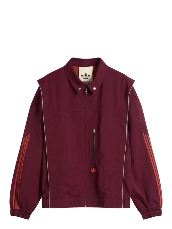 Adidas Og La Windbreaker Jacket - Maroon