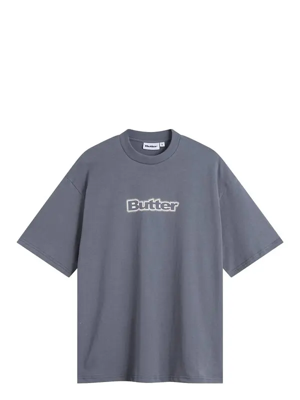 BUTTER GOODS Radiant Logo T-shirt - Slate