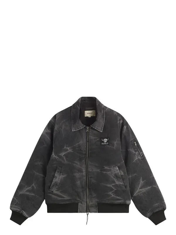 HERESY Ooser Bomber Jacket - Ash