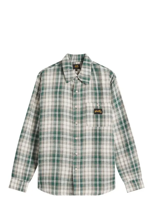 STAN RAY Flannel Shirt - Green Plaid