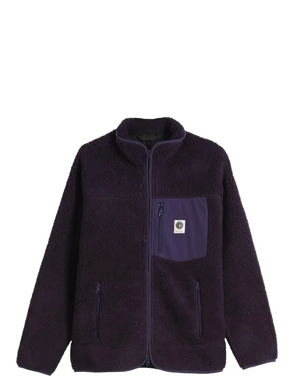 POLAR SKATE CO. Kiki Fleece Jacket - Dark Violet
