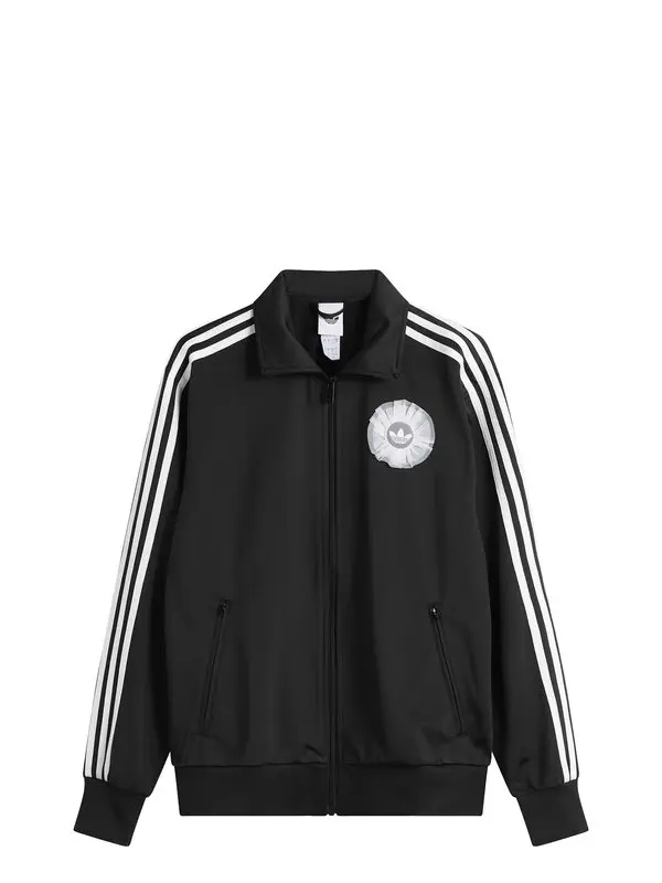 Adidas Tulle Firebird Track Top - Black