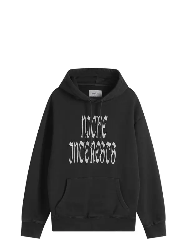 HERESY Niche Interests Hoodie - Black