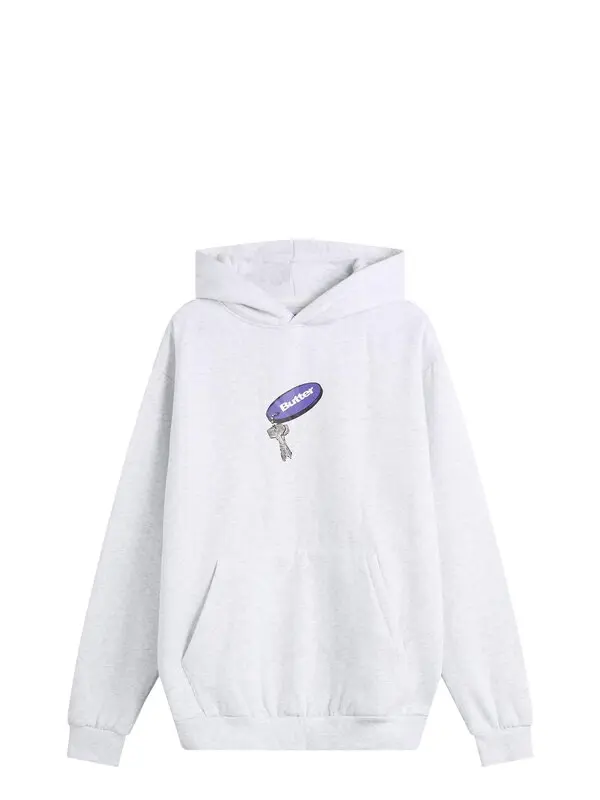 BUTTER GOODS Key Chain Hoodie - Ash