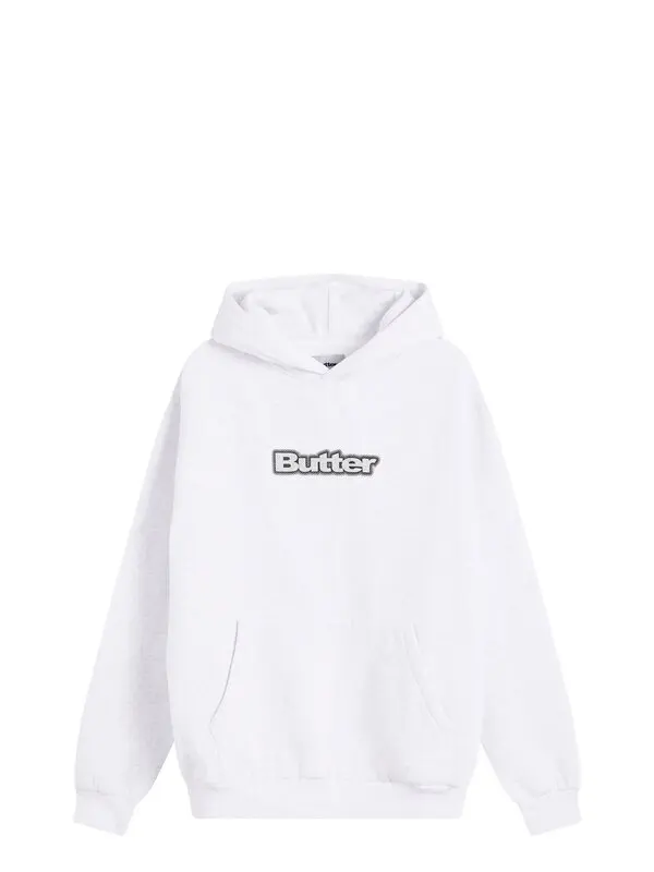 BUTTER GOODS Radiant Logo Hoodie - Ash