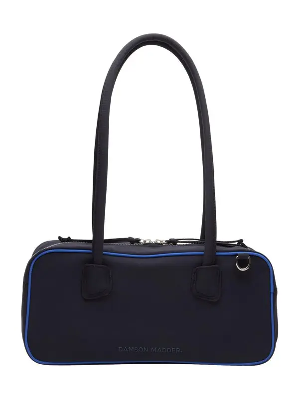 DAMSON MADDER Lenny Large Bowler Bag - Navy