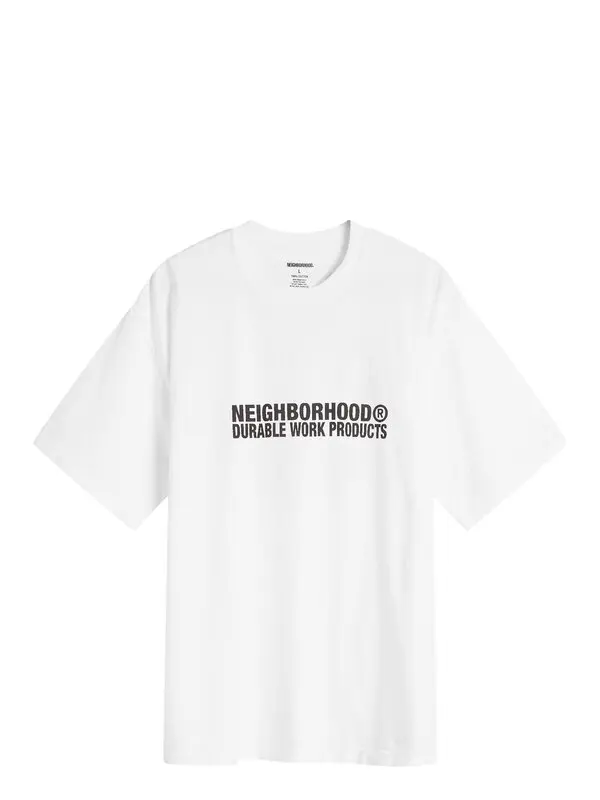 NEIGHBORHOOD Sheltech Logo T-shirt - White