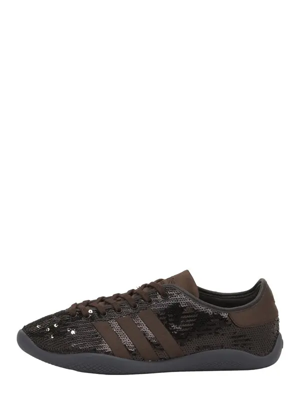 Adidas X Wales Bonner Karintha Lo Sneaker - Black/silver Metallic/dark Brown
