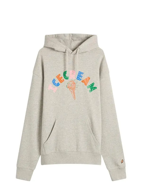 ICECREAM Cone Hoodie - Heather Grey