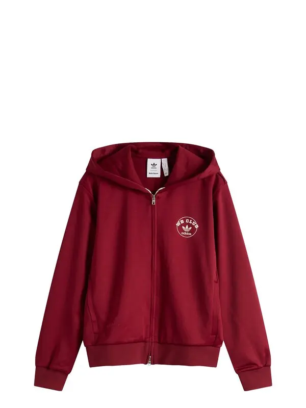 Adidas X Wales Bonner Track Hoodie - Collegiate Burgundy