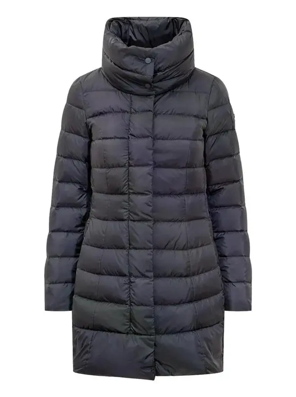 Peuterey High-neck Quilted Jacket - Blue