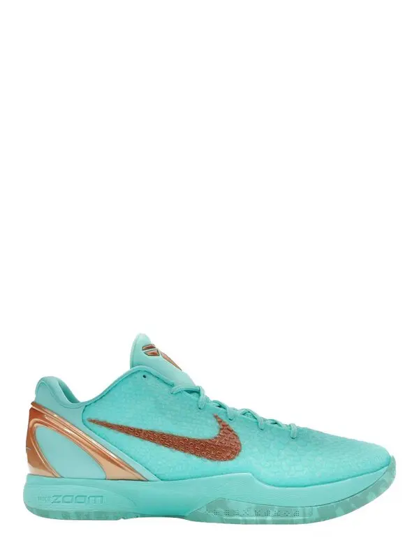 Nike Kobe Protro Jalen Brunson Statue Of Libertyin Sneakers - Hyper Turquoise/metallic Copper