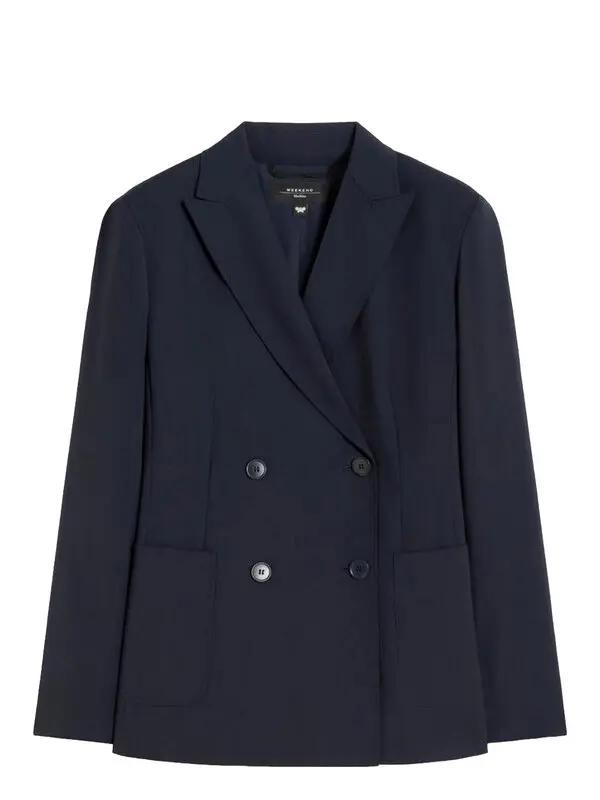 Max Mara Wkdzinnia Blazer - Blue