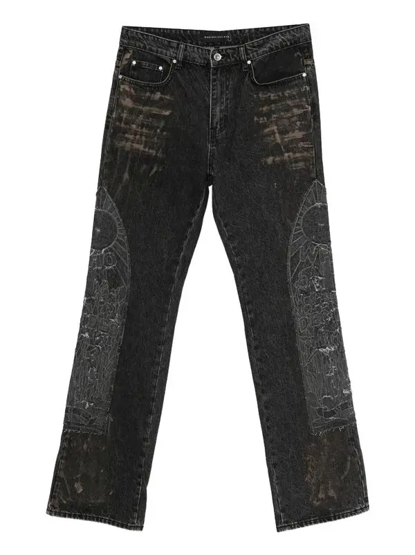 WHO DECIDES WAR BY EV BRAVADO Mechanic Denim - Black