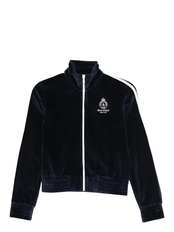 SPORTY & RICH Zip Jacket - Blue
