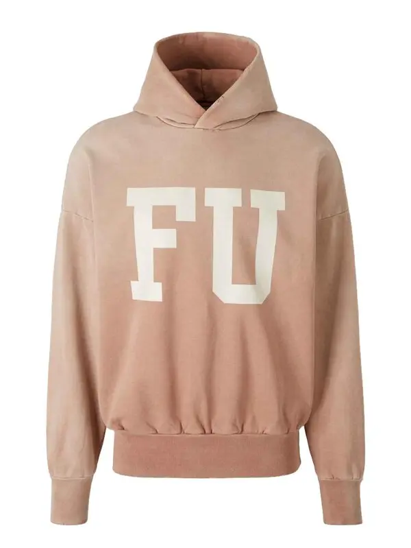Fear Of God Hooded Sweatshirt - Brown