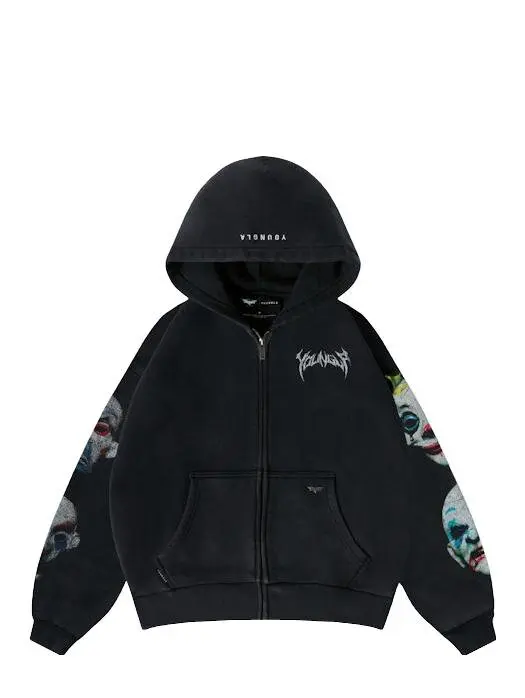 YOUNGLA X Batman Zip-up - Joker Clowns