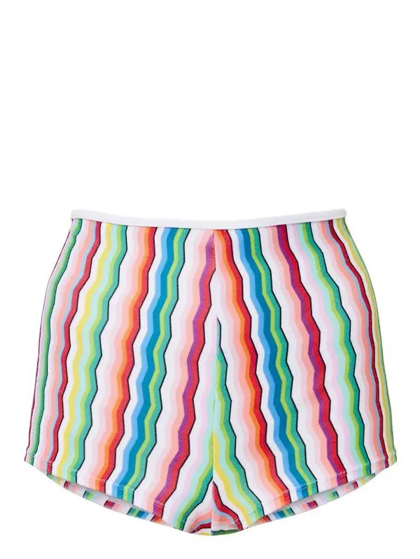 Missoni Zigzag Micro Shorts - Multicoloured