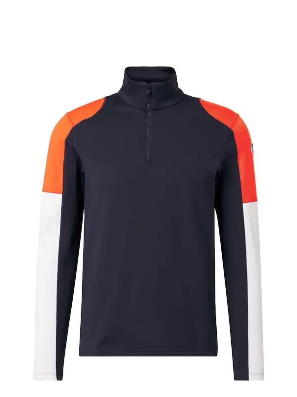 Fusalp Pravio Colorblocked Ski Top - Blue